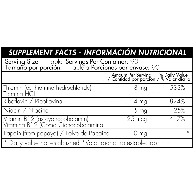B Complex Vitamina B-12 90 tableras de Healthy America Al Mejor Precio