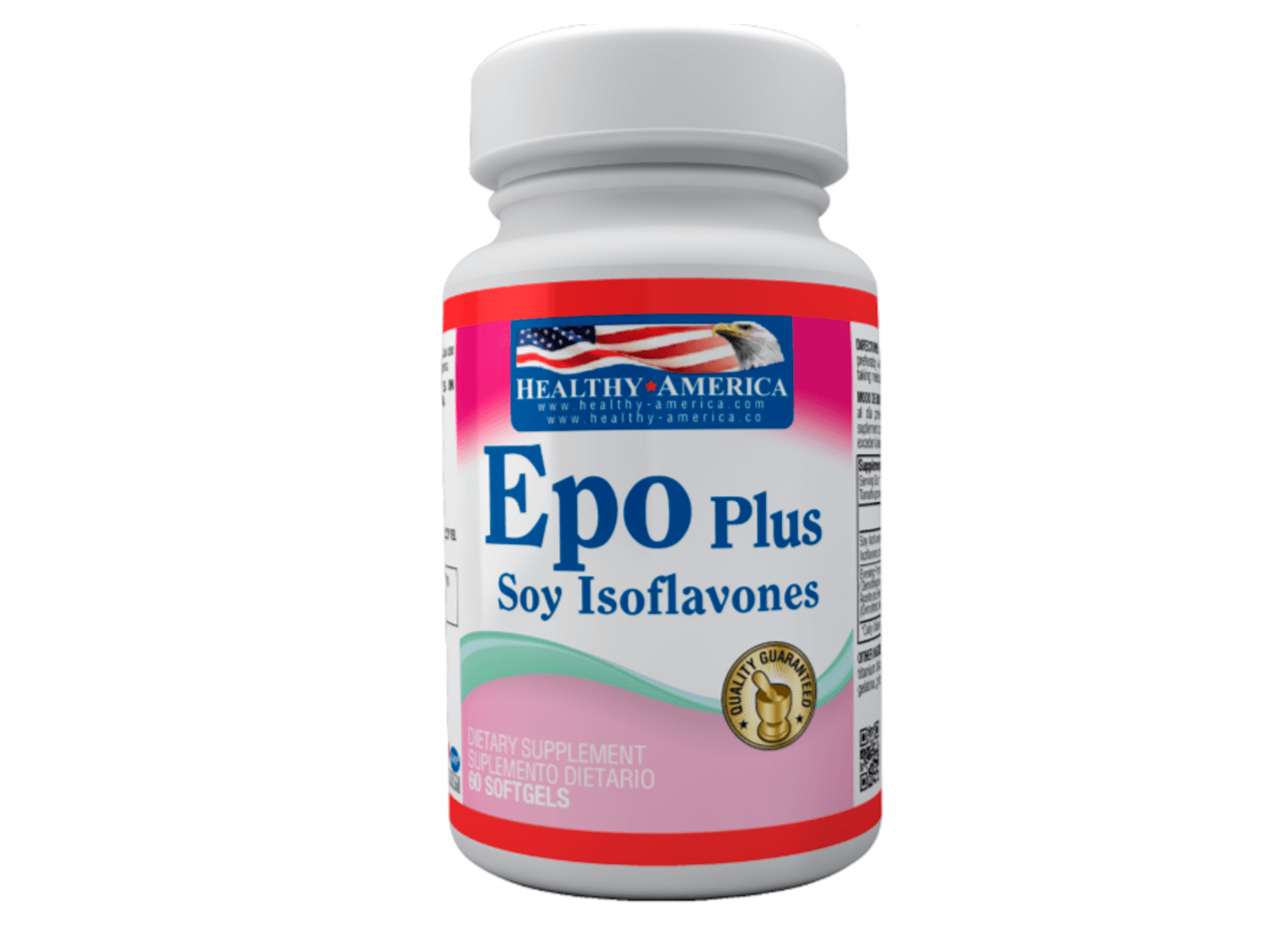 Epo plus Isoflavones de soya Menopausia Healthy America Al Mejor Precio