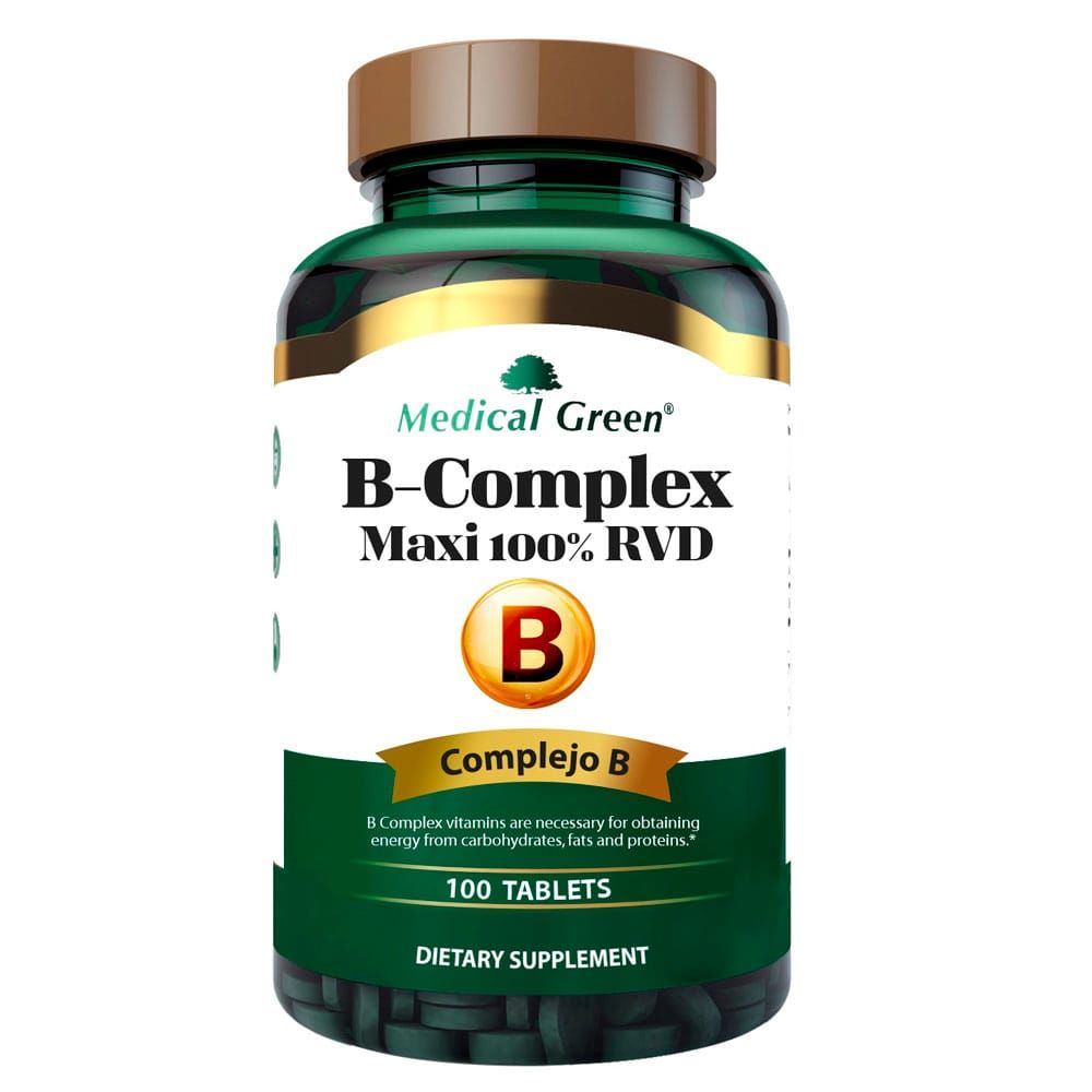 B Complex Maxi Complejo B Vitamina De Medical Green Al Mejor Precio