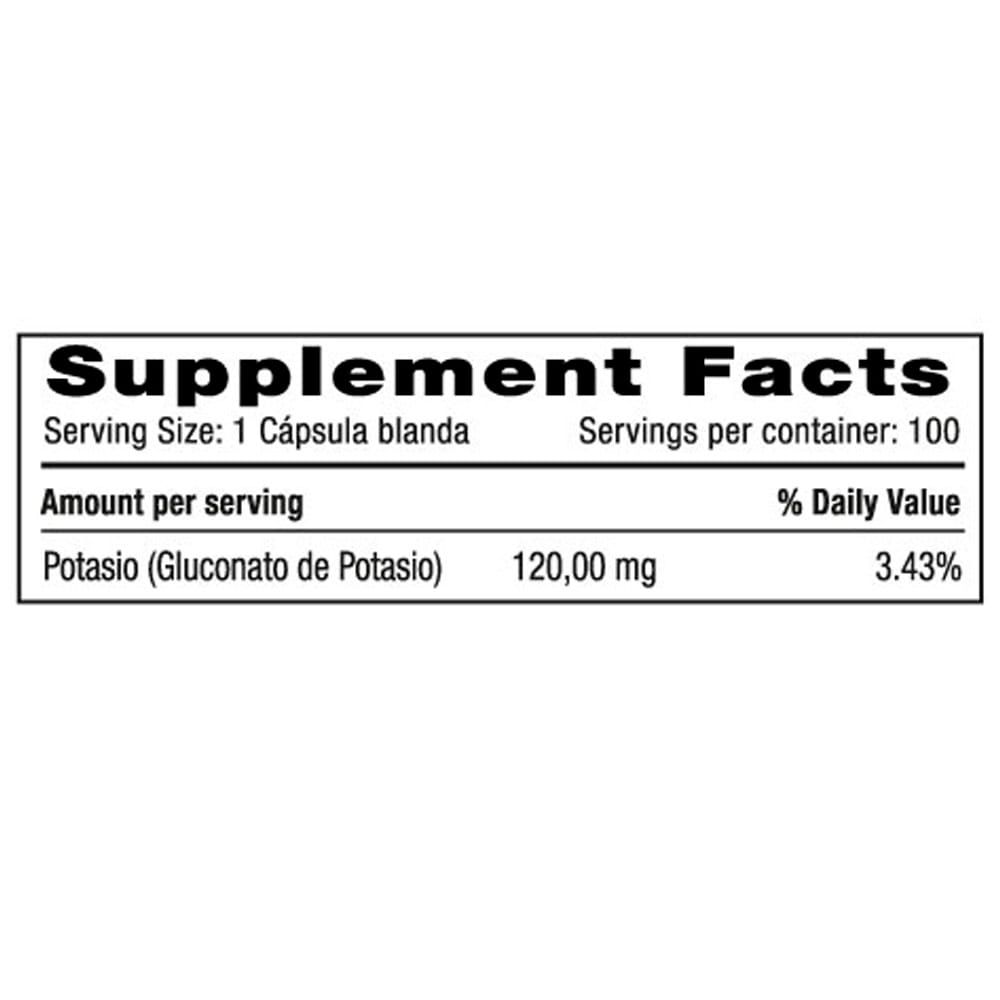 Potasio Potassium De Natural Systems Al Mejor Precio